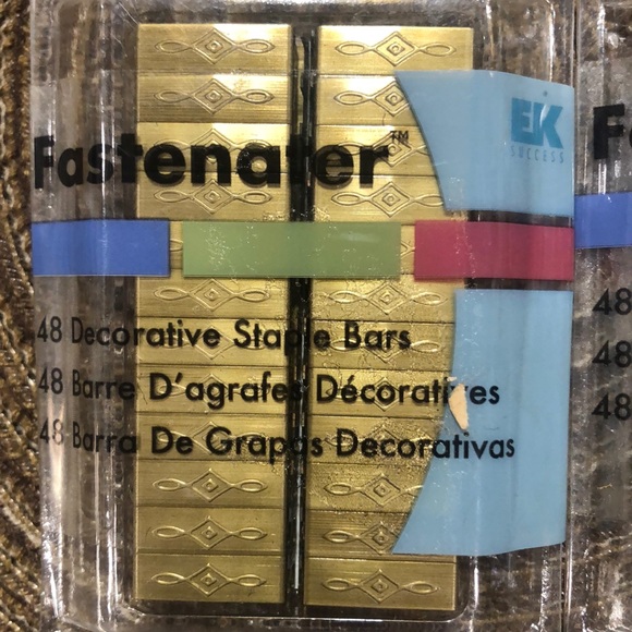 Ek Success | Office | Fastenater Paris Brass Staple Bars | Poshmark